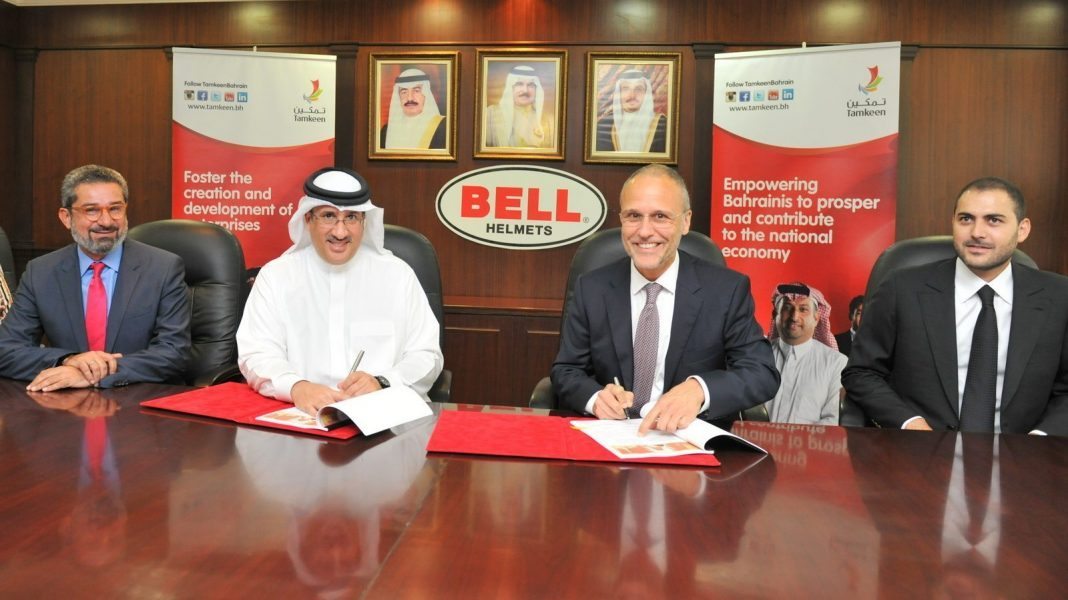 Tamkeen Supports Bell Racing Helmets International Factory Project ...