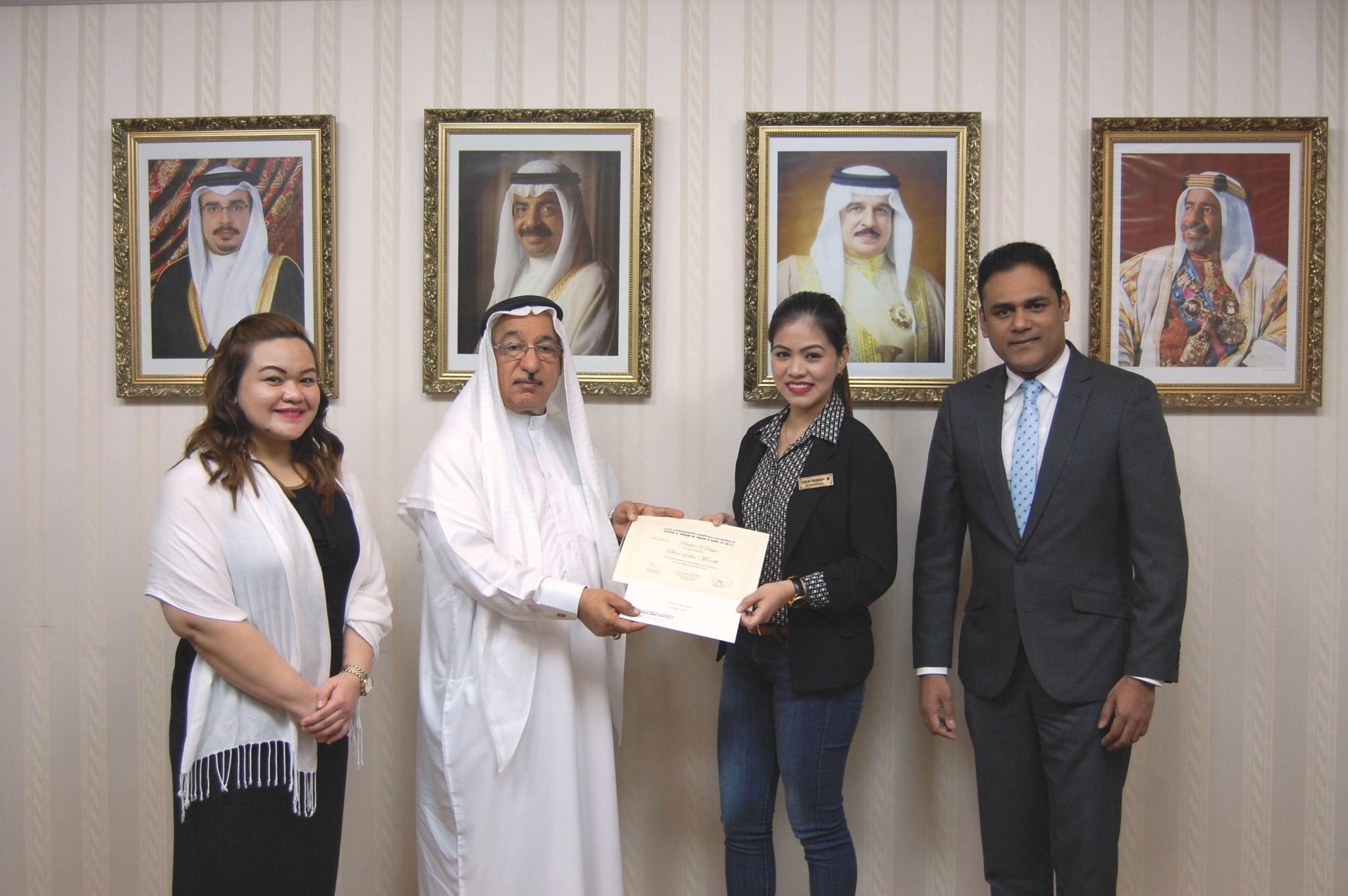 AL HAWAJ AWARDS NOVEMBER & DECEMBER STAR EMPLOYEES - Bahrain This Week