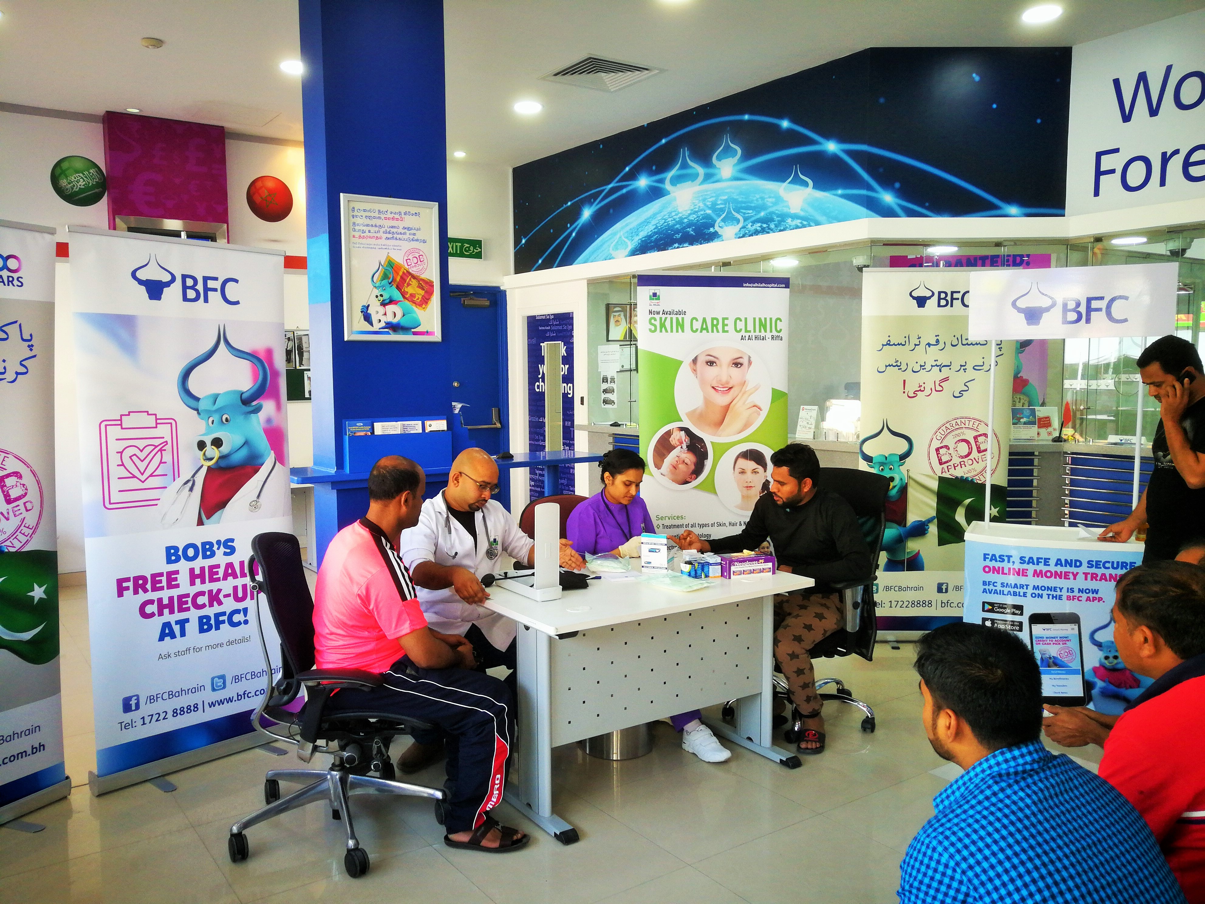 Free Health Check-up camp conducted by BFC