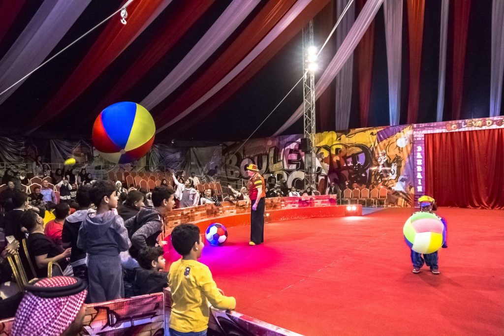 Boulevard Circus hosted a special show