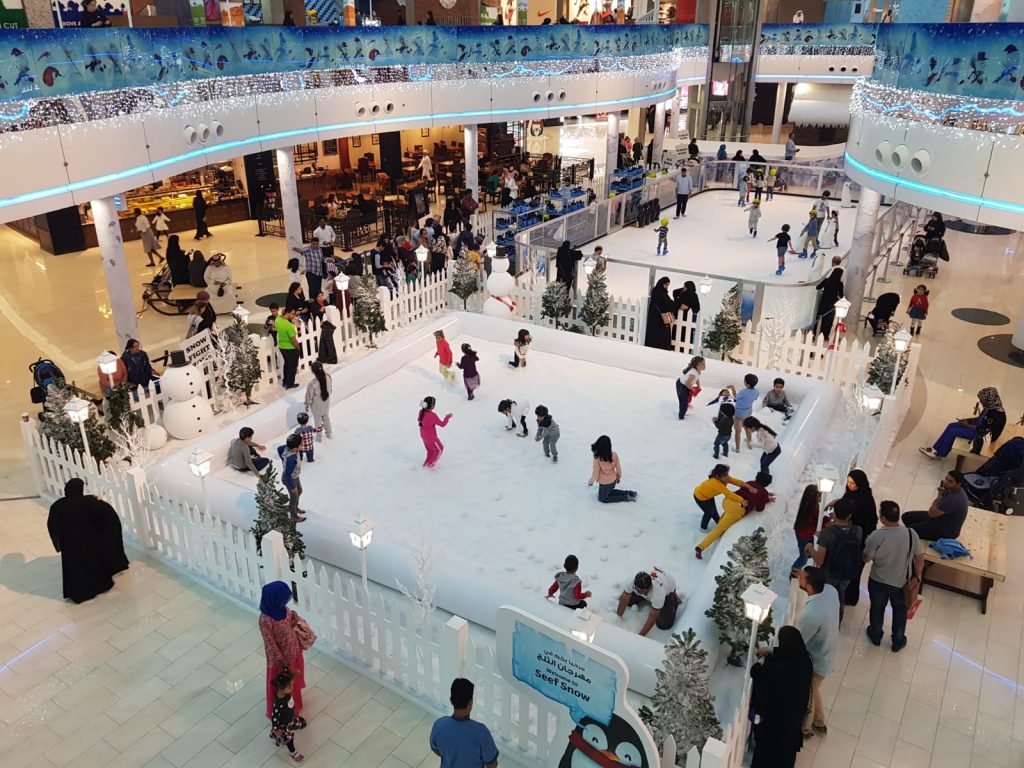 Seef Mall Creates Wintertime Magic with the ‘Seef Snow” Attraction ...