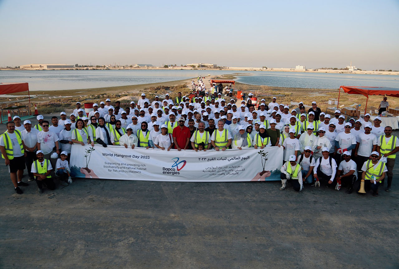 Bapco Energies is organizing an activity to plant mangroves and clean ...