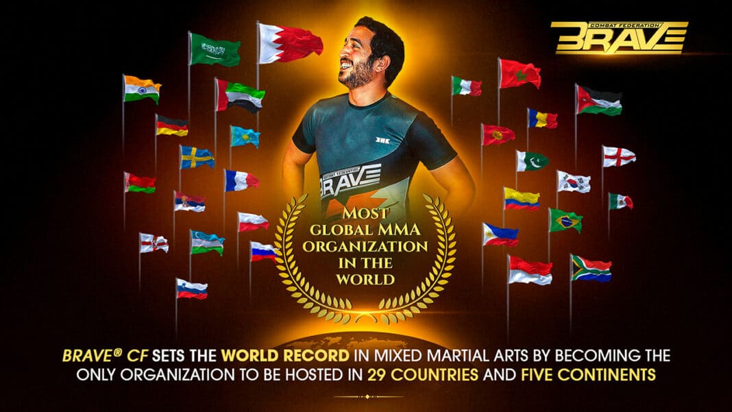 BRAVE CF, Bahrain's premier MMA organization, breaks the world record ...